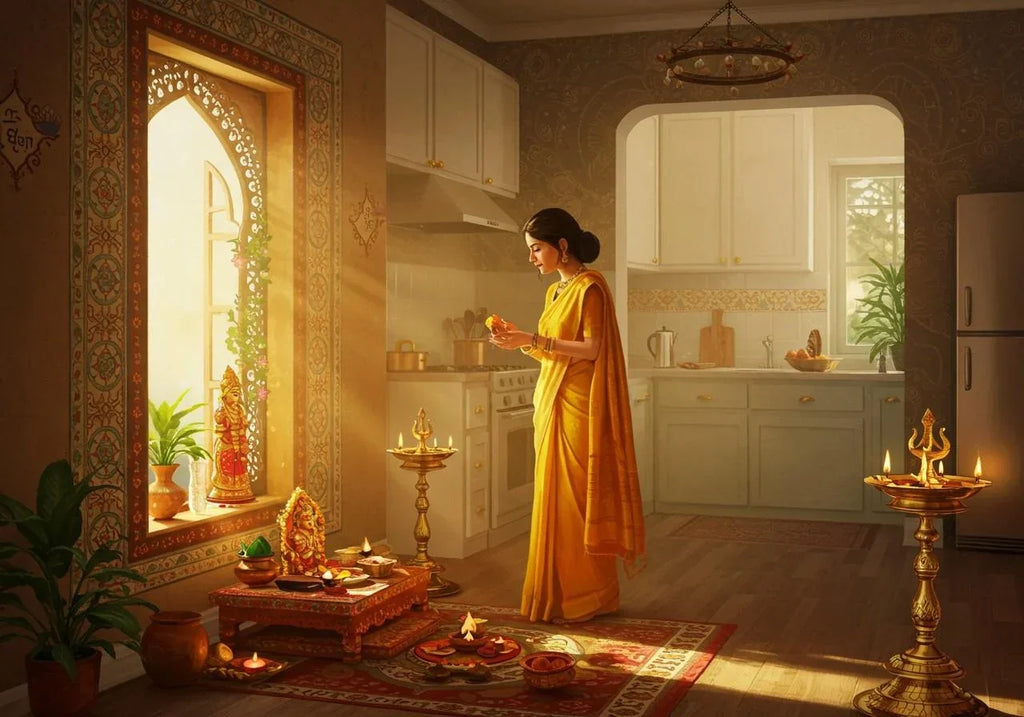 How to Set Up a Mandir at Home – Tips for Placement, Energy, and Ritua ...